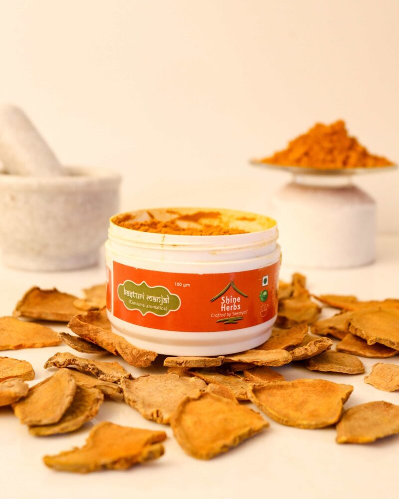 Kasturi Manjal (Wild Turmeric) Powder – Shine Herbs